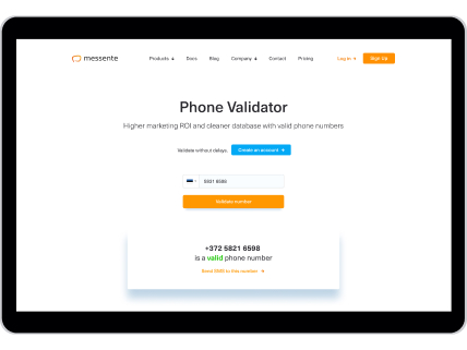 Phone Validator - Verify Phone Numbers for Free